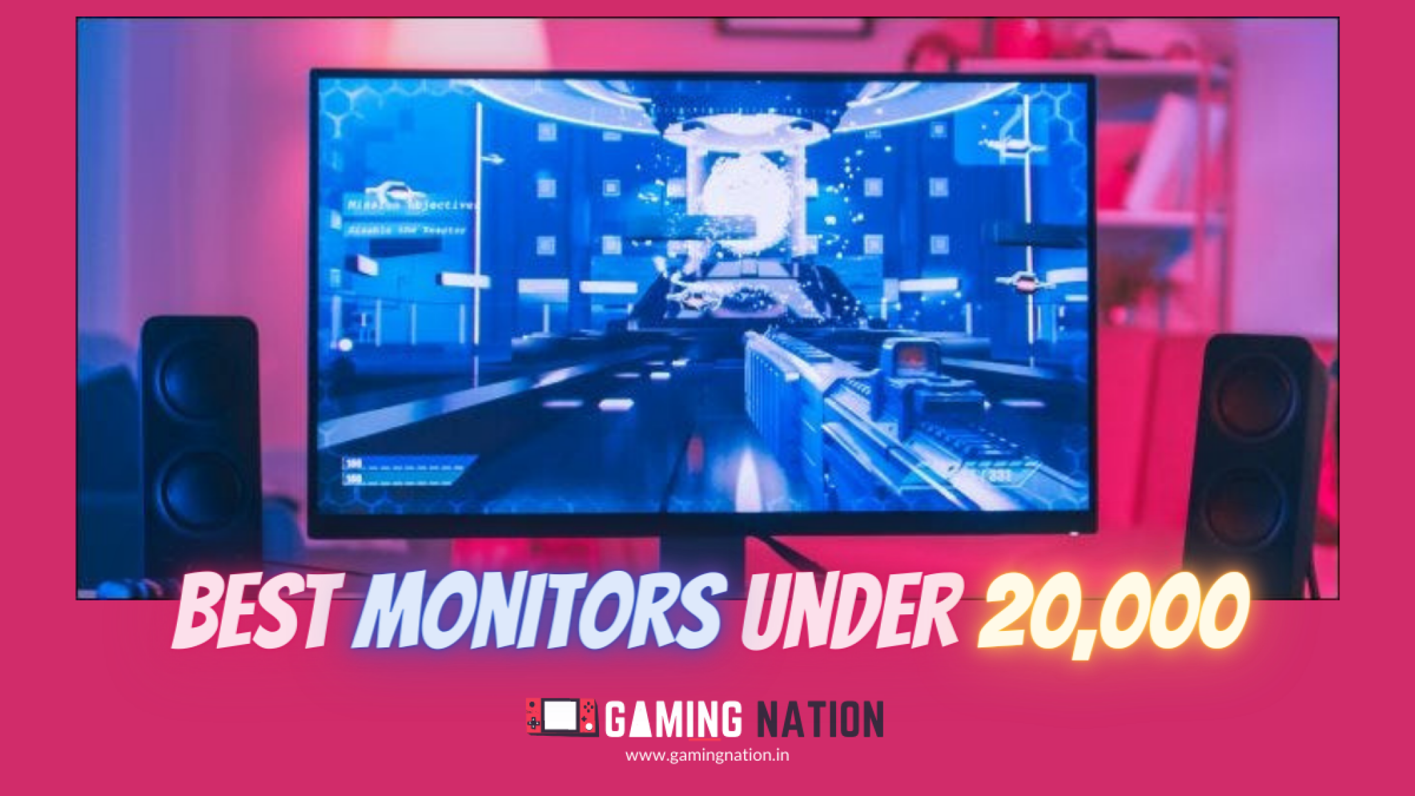 Best Gaming Monitor Under ₹20000 in India (2026): QHD 1440p
